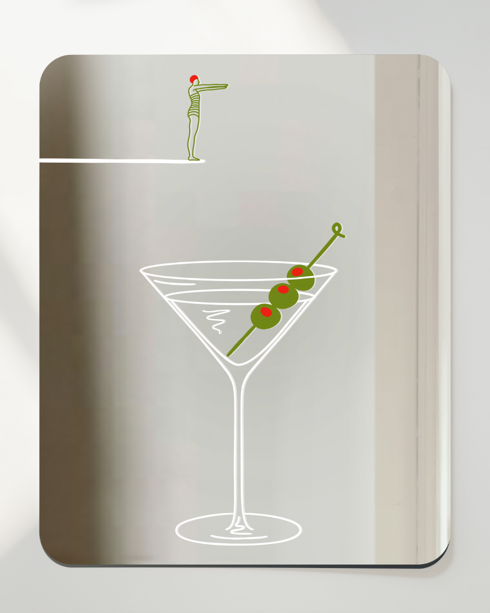 MARTINI MIRROR – Lazar Deco